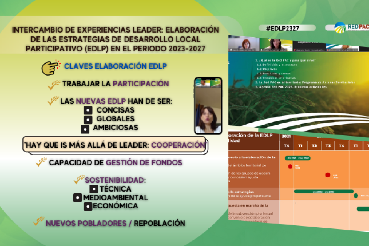 La Red PAC organiza un intercambio de experiencias LEADER para la elaboración de las nuevas EDLP ...